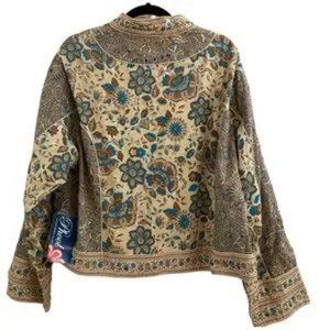 Phool | Jackets & Coats | Nwt Phool Boho Artisanal Chic Mixed Media ...
